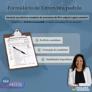 Modelo de Formulário para entrevista (padrão) - Maildes Marinho Con...