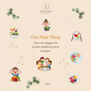 FUN KIDS MENU: GUIA DE IMAGENS DE PRATOS SAUDÁVEIS PARA CRIANÇAS