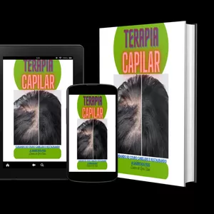 E-Book "Terapia Capilar: Cuidando do Couro Cabeludo e Restaurando a...