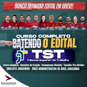 TST - Batendo o Edital - Carranza Cursos LTDA | Hotmart