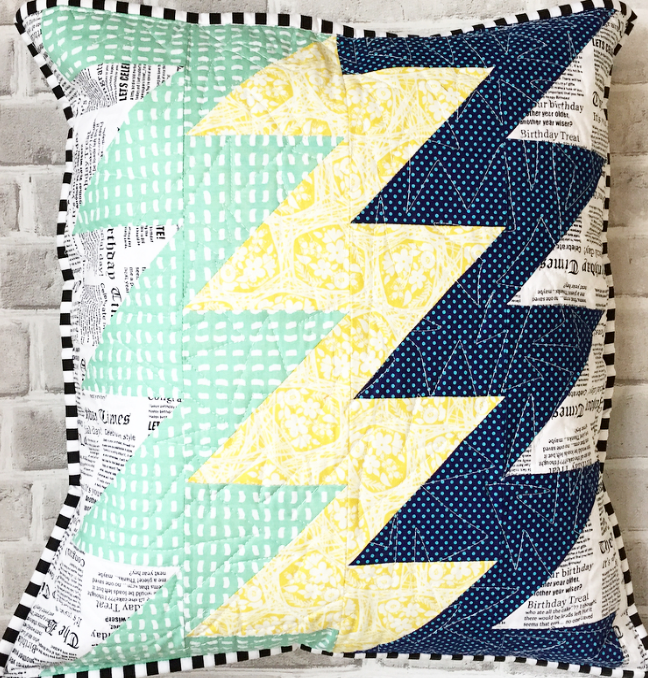 Almofadas em Patchwork Moderno