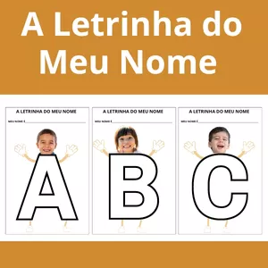 A Letrinha do Meu Nome - Prof: Isabel | Hotmart