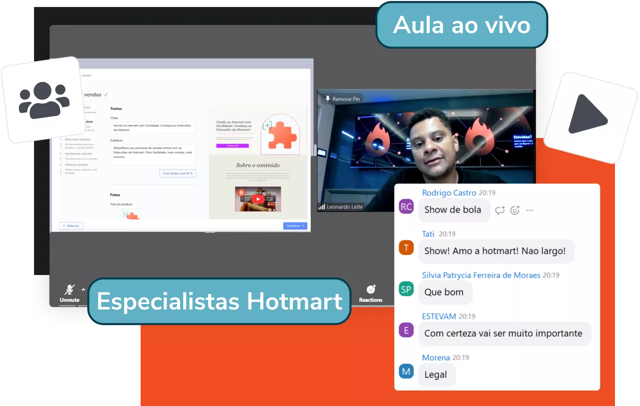 Hotmart Pages / Hotmart Send