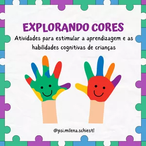 Explorando Cores: Atividades de Pareamento para estimular a aprendi...
