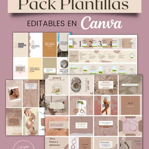 Pack 230 Plantillas Canva - Tatiana Gil Osorio | Hotmart