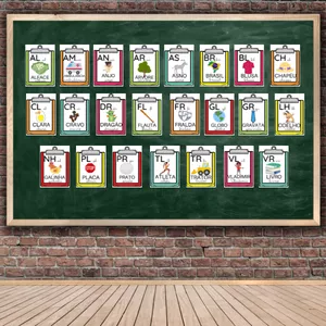 Mural sílabas complexas - Pedagogia sem verba | Hotmart