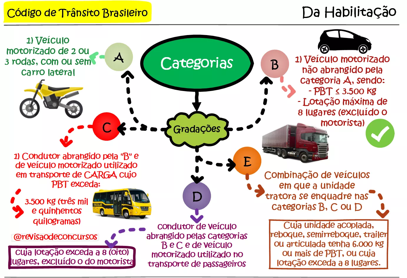 TRÂNSITO Resumos em Mapas Mentais